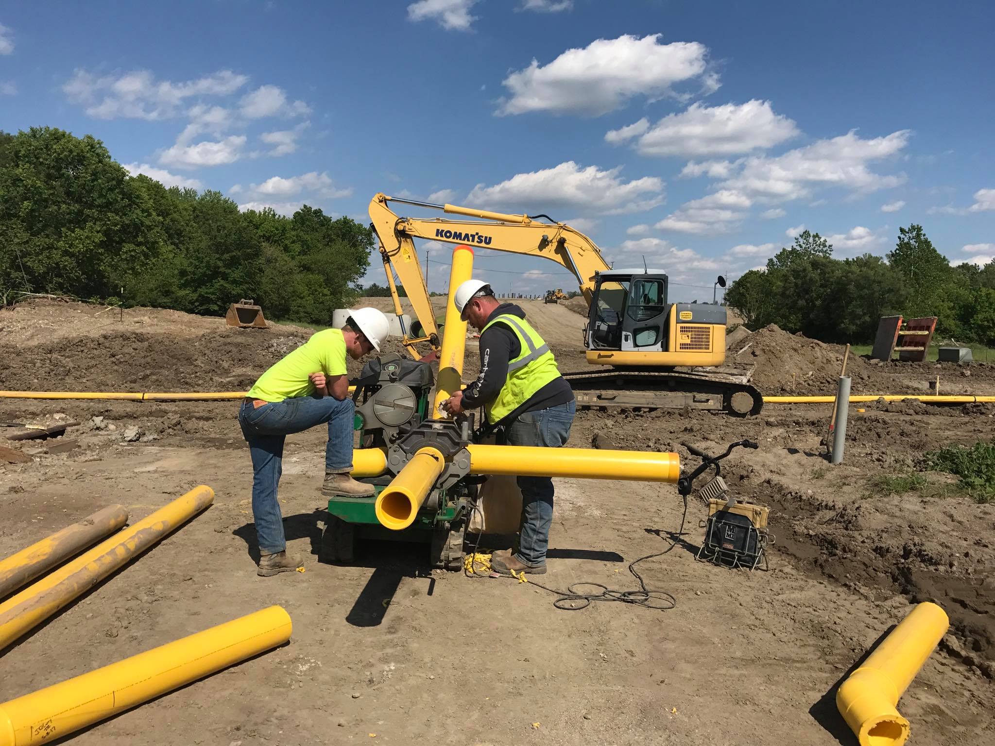 Gas Main Fusion - Curry & Sons Construction